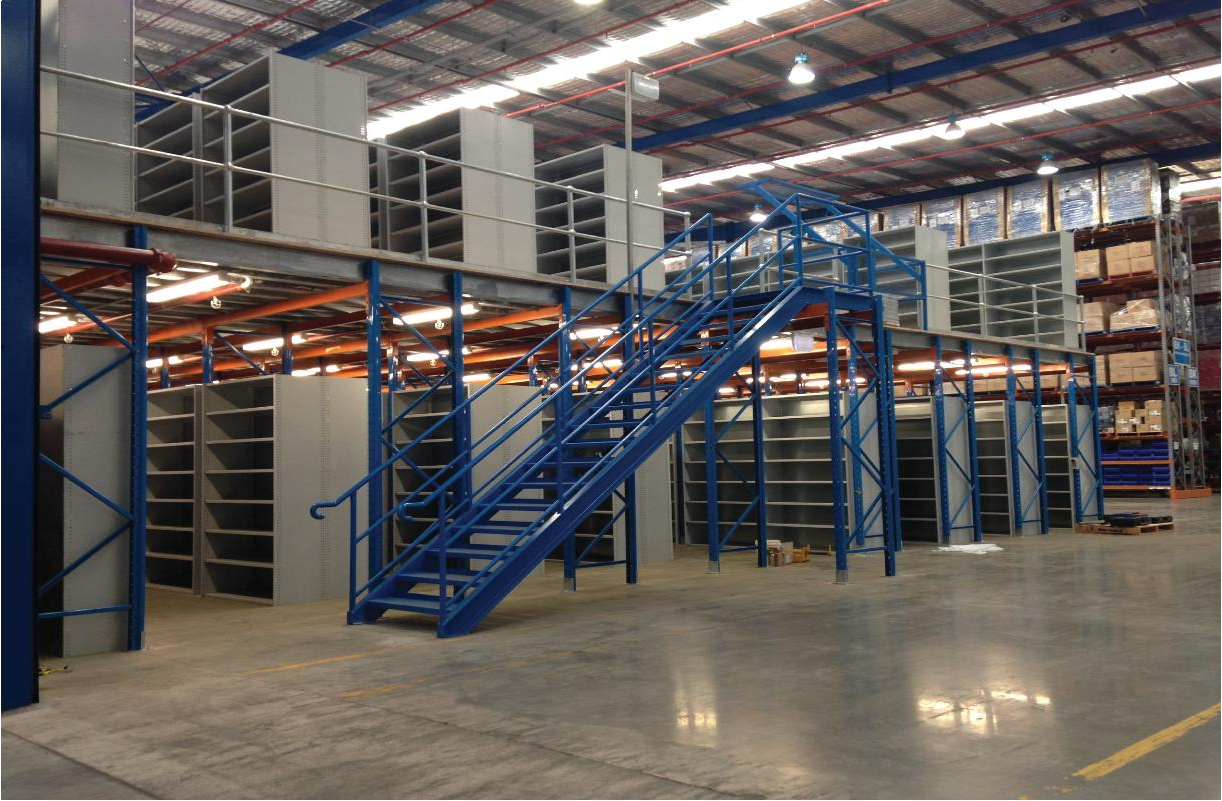 Rack Mezzanine Floors Services in Doha Qatar- Rack supported mezzanine ...